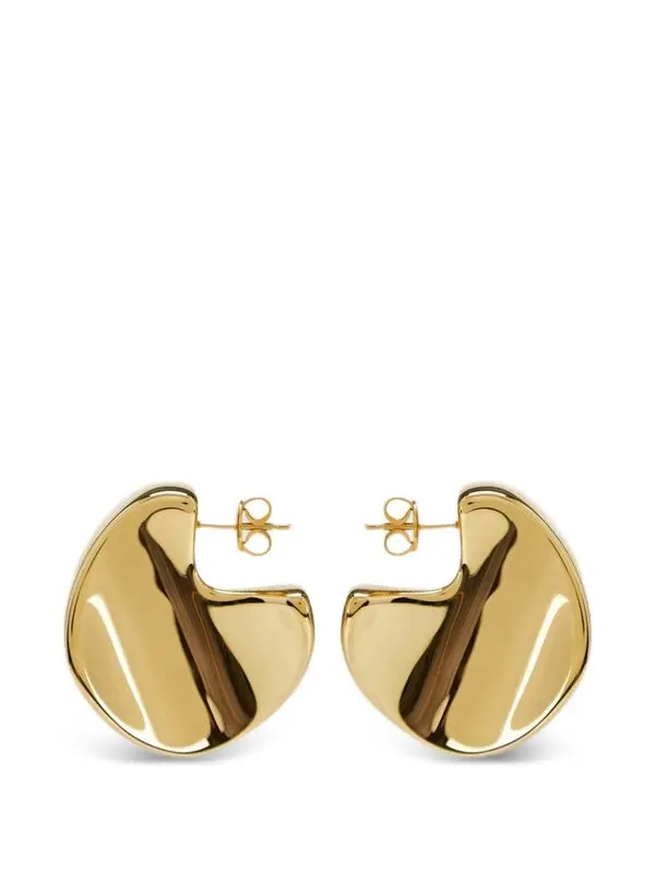 Bottega Veneta Drop Earrings In Gold Plated - Multicolor
