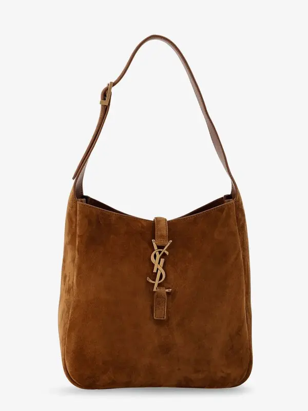 Saint Laurent Le 5 À 7 Suede Shoulder Bag - Multicolor