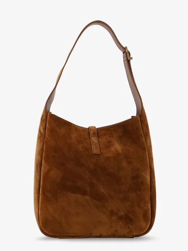 Saint Laurent Le 5 À 7 Suede Shoulder Bag - Multicolor