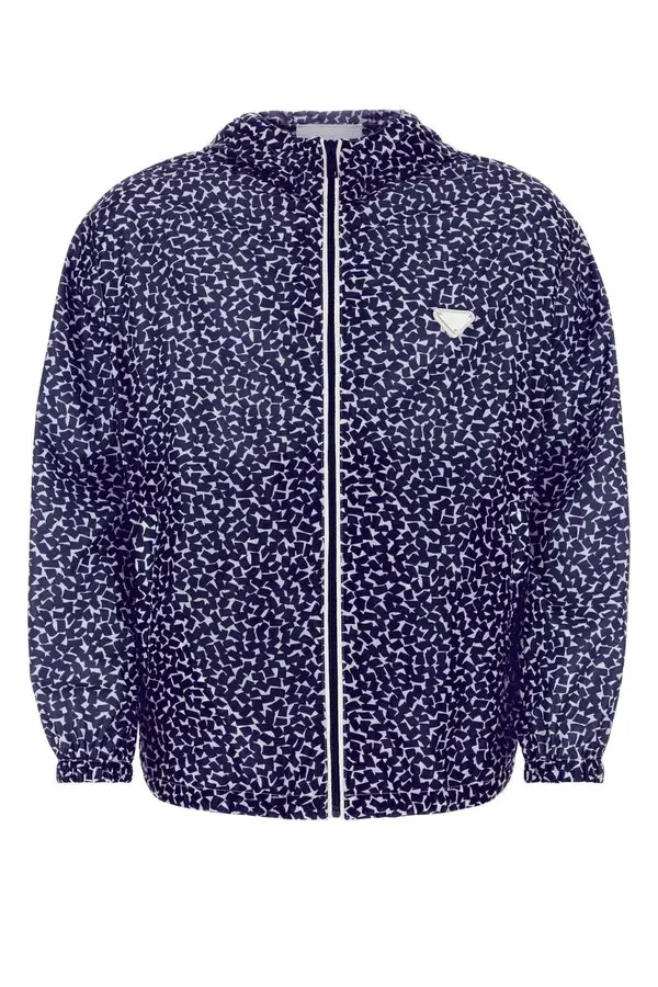 Prada Printed Re-nylon Windbreaker