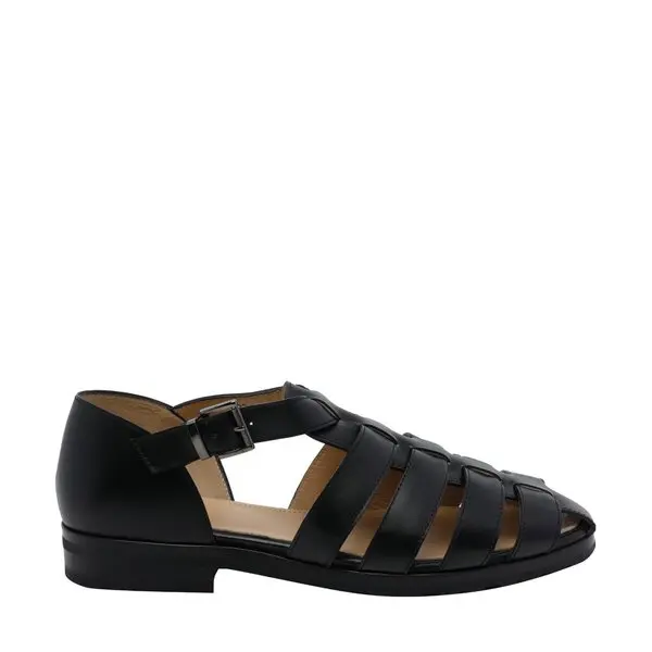 Paraboot Woven Leather Sandals