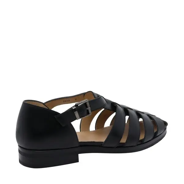 Paraboot Woven Leather Sandals