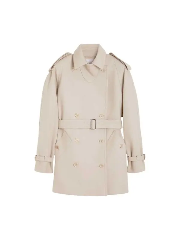 Max Mara Short Cotton Duster Coat