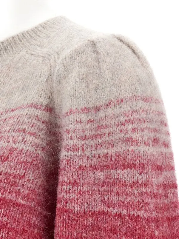Isabel Marant Étoile Peytona' Ombre Alpaca Blend Crew Neck Sweater - Pink