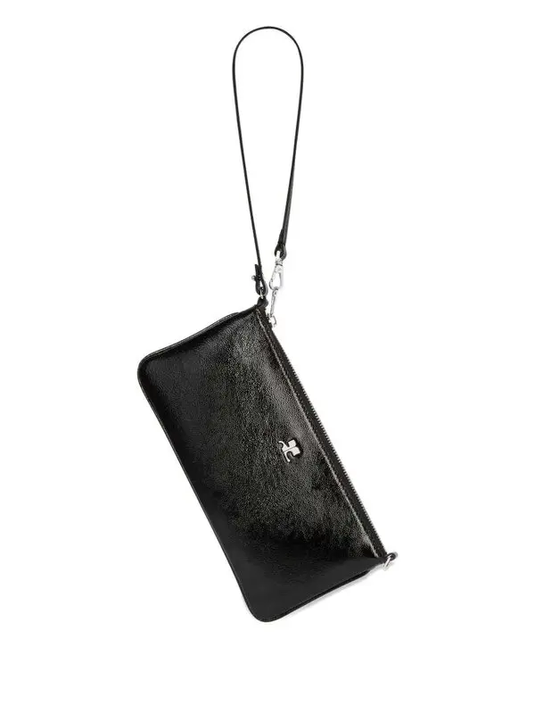 COURREGES Cowhide Pouch With Appliqu