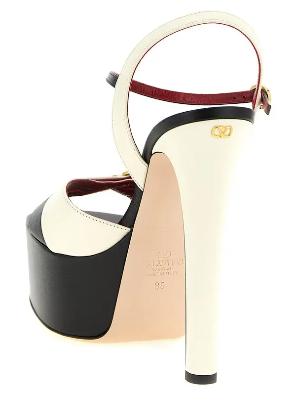 Valentino Garavani Two-tone Platform Sandals