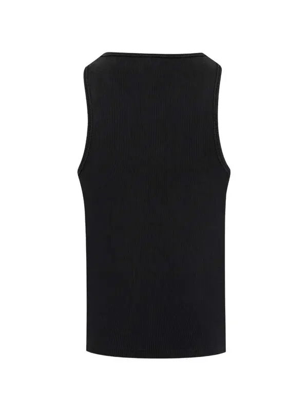 Casablanca Ribbed Tank Top