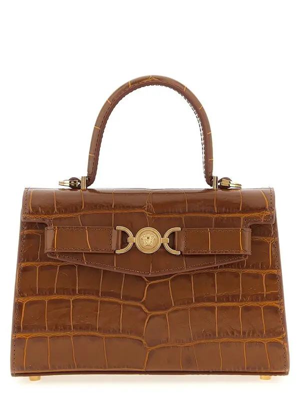 Versace Medusa '95 Small Handbag - Brown