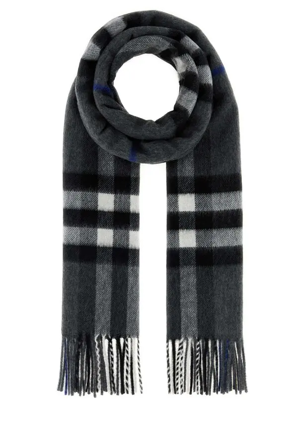 Burberry Embroidered Cashmere Scarf - Multicolor