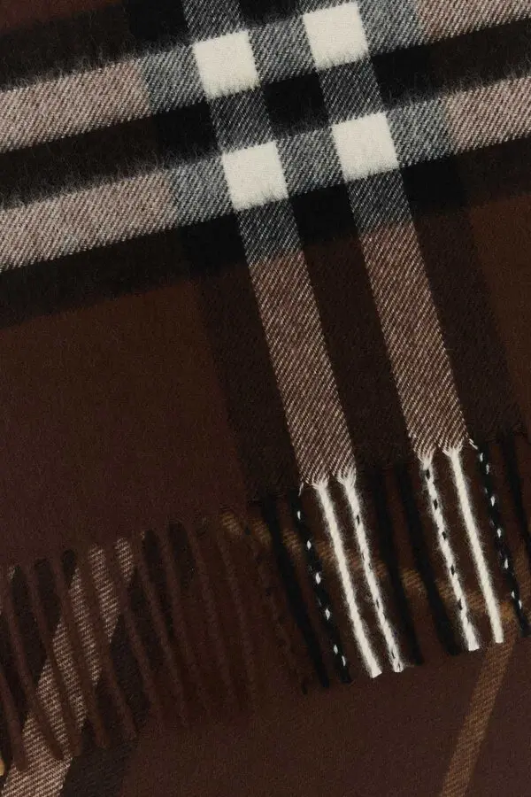 Burberry Embroidered Cashmere Scarf - Multicolor