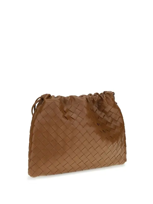 Bottega Veneta Medium Clutch Bag - Brown