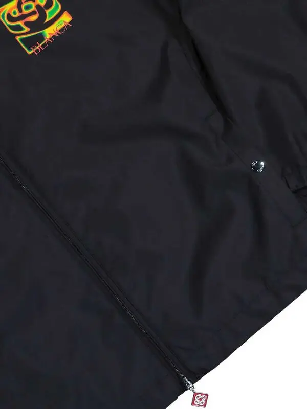 Casablanca Ripstop Hooded Jacket With Heat Map Print