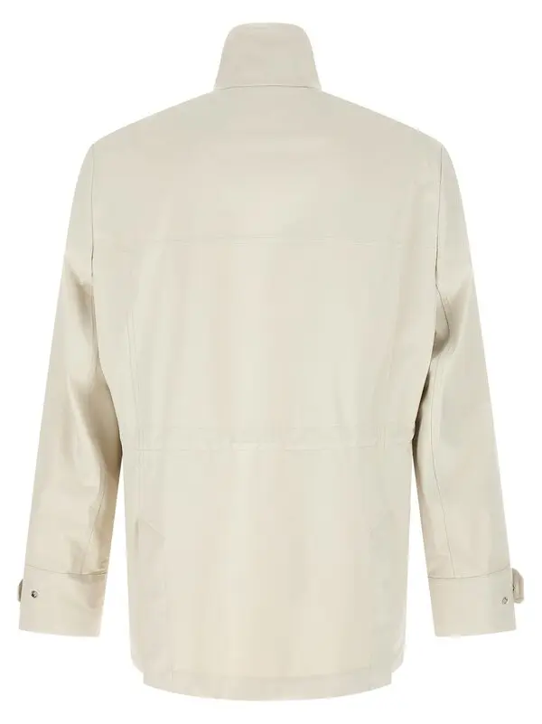 Brunello Cucinelli Waterproof Technical Fabric High Neck Jacket - Multicolor