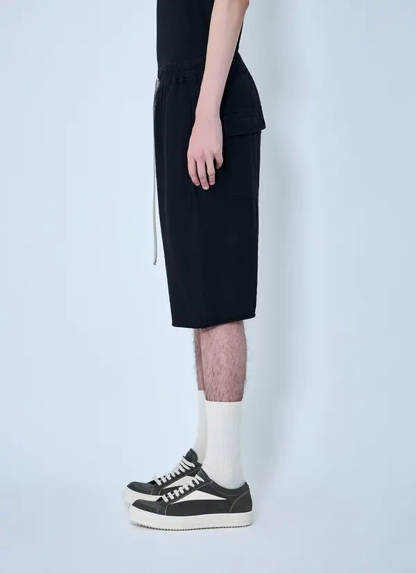 Rick Owens Drop-crotch Drawstring Shorts