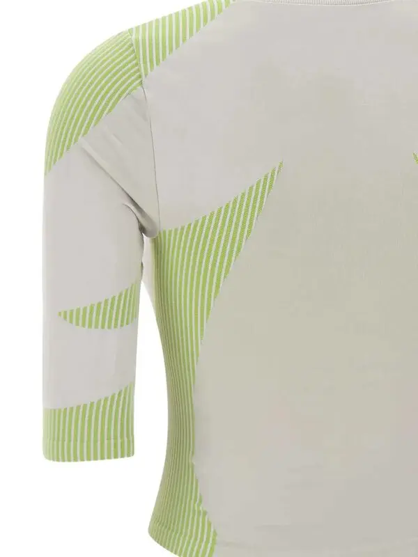 Casablanca Half-zip Top With Logo Detail