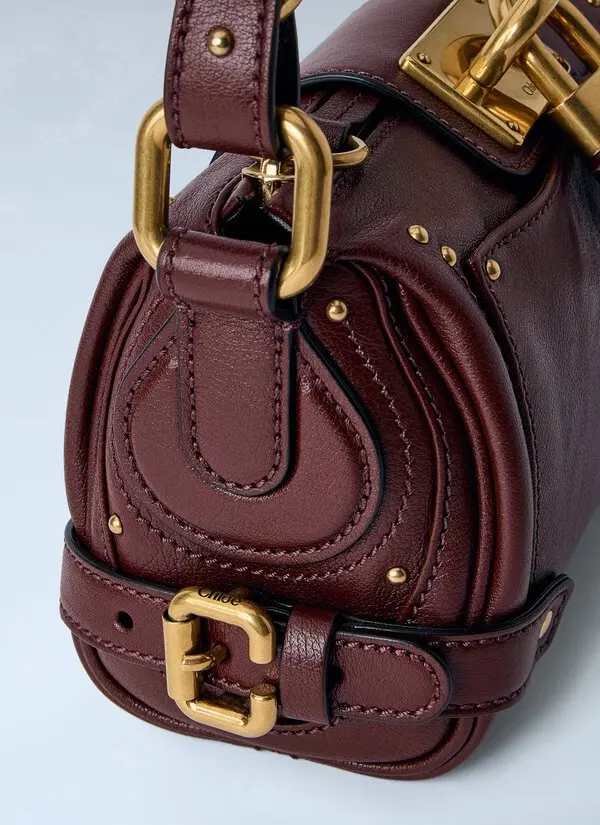 Chloé Small Paddington Chain Shoulder Bag - Black