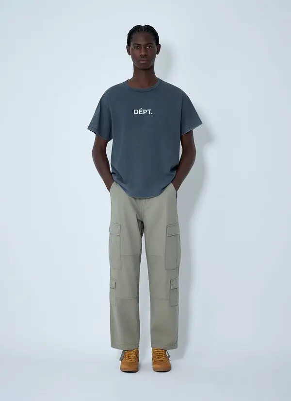 GALLERY DEPT. Logo Motif Cotton Jersey T-shirt