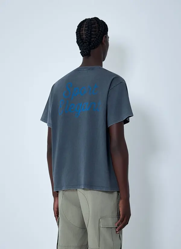 GALLERY DEPT. Logo Motif Cotton Jersey T-shirt