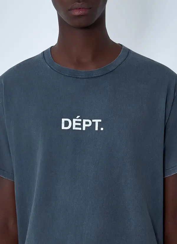 GALLERY DEPT. Logo Motif Cotton Jersey T-shirt