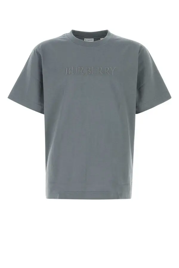 Burberry Dark Grey Cotton T-shirt