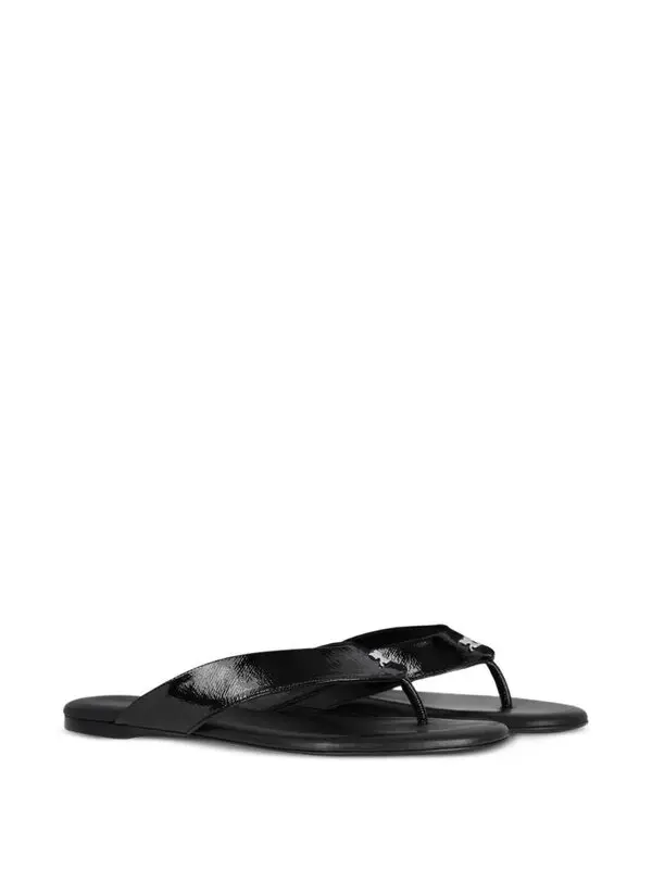 COURREGES R" Logo Slide Sandals