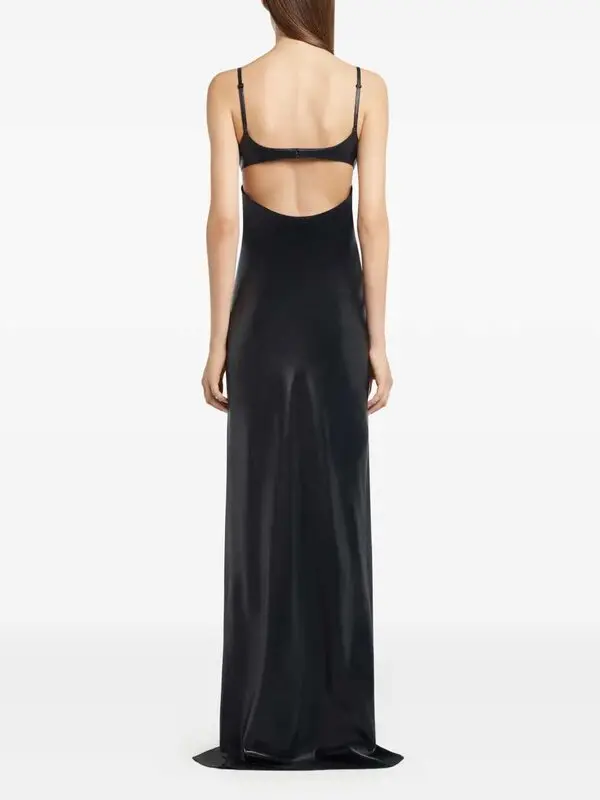 COURREGES Long Dress With Cut-out Detail