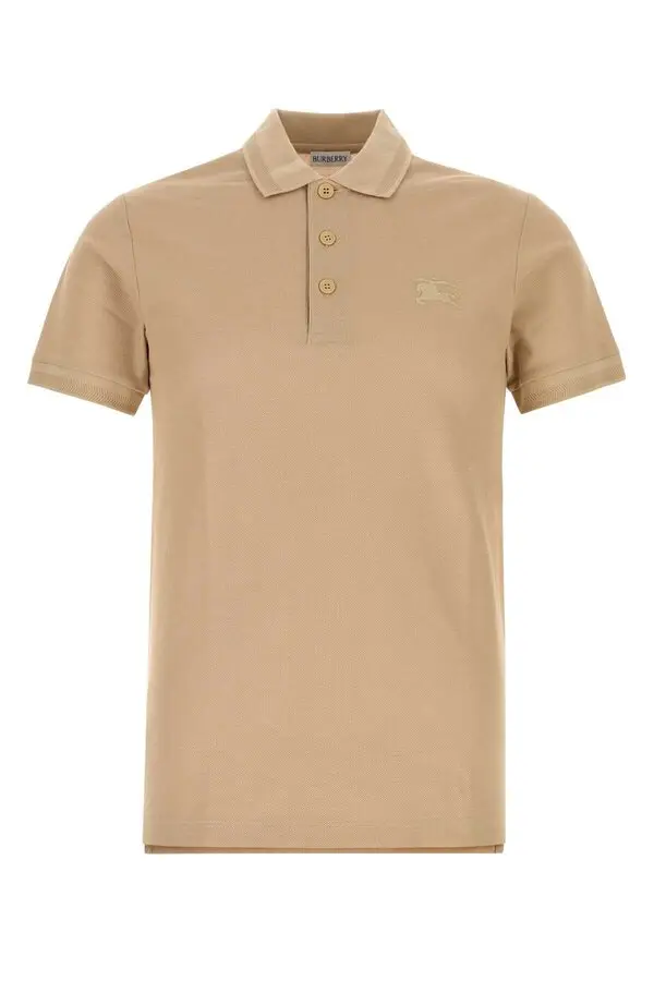 Burberry Beige Piquet Polo Shirt