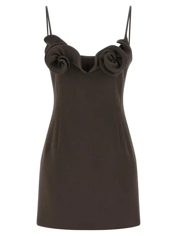 Magda Butrym Mini Dress With Sculptural Detail