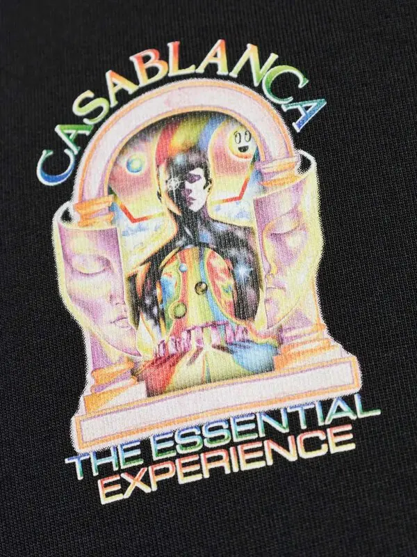 Casablanca Crew-neck T-shirt With Print