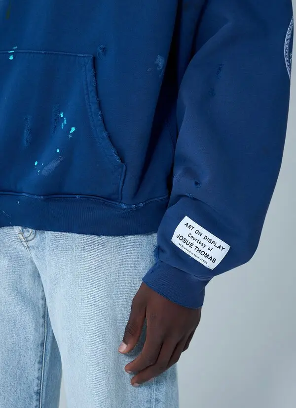 GALLERY DEPT. Distressed Chateau Ranch Hooded Sweatshirt