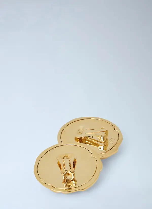 Chloé Laiton Stud Earrings - Gold