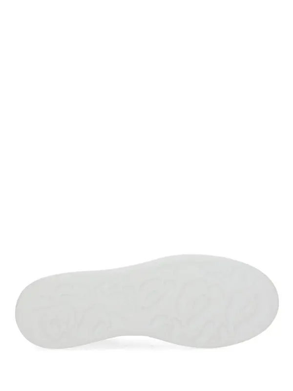 Alexander McQueen Oversized Leather Sneakers - White