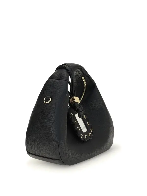 GANNI Hobo Mini Handbag - Black
