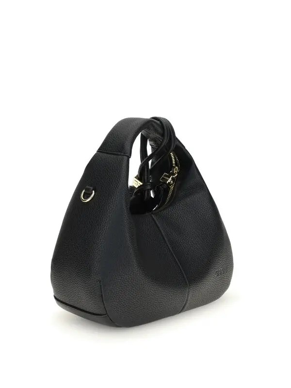GANNI Hobo Mini Handbag - Black