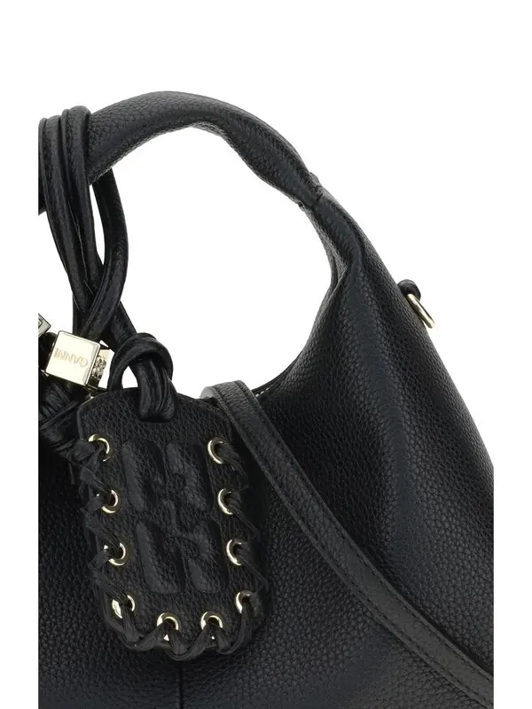 GANNI Hobo Mini Handbag - Black