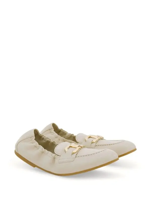 FERRAGAMO Jodie Unstructured Loafers - Multicolor