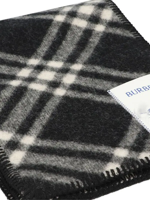 Burberry Check Wool Scarf