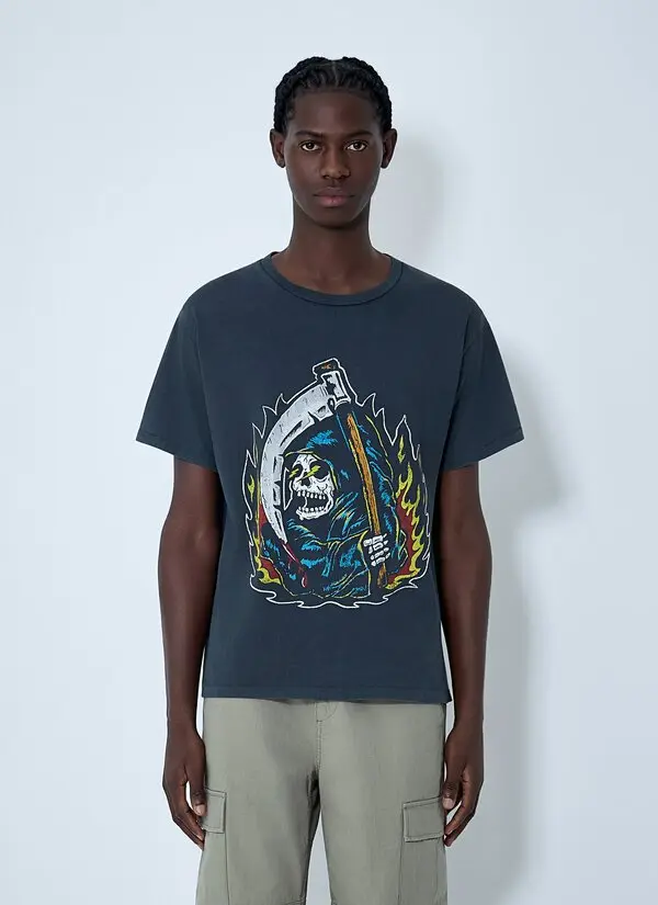 GALLERY DEPT. Logo Motif T-shirt - Black