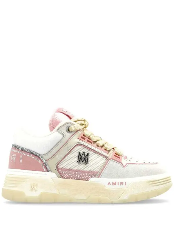 Amiri Glitter Lace-up Sneakers