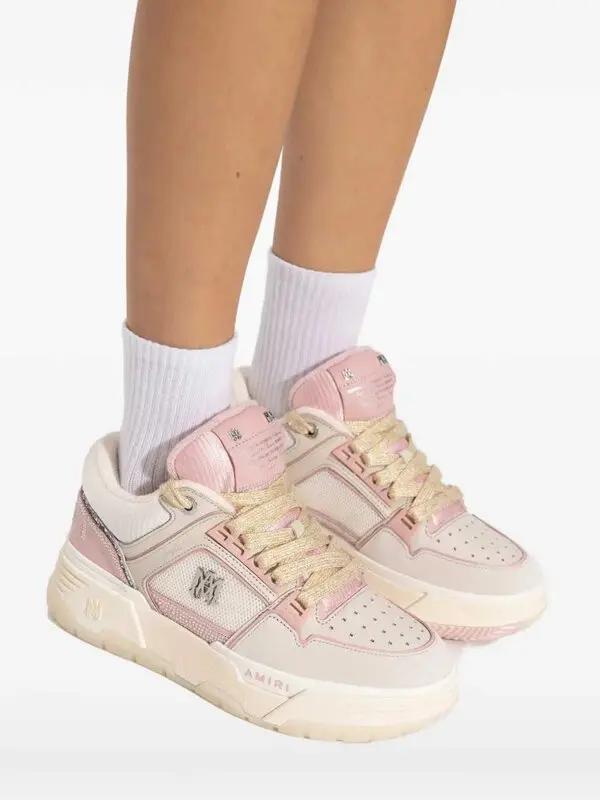 Amiri Glitter Lace-up Sneakers