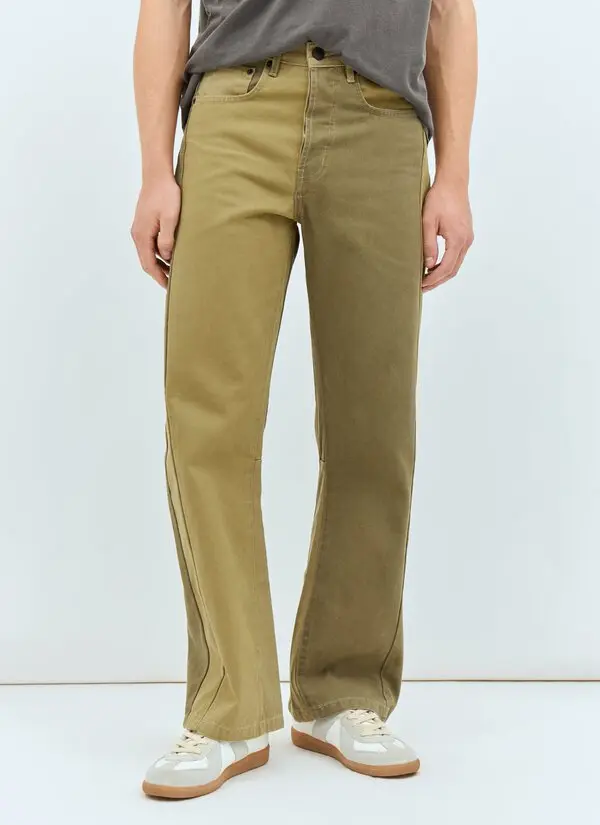 GALLERY DEPT. Ventura Paneled Jeans - Green