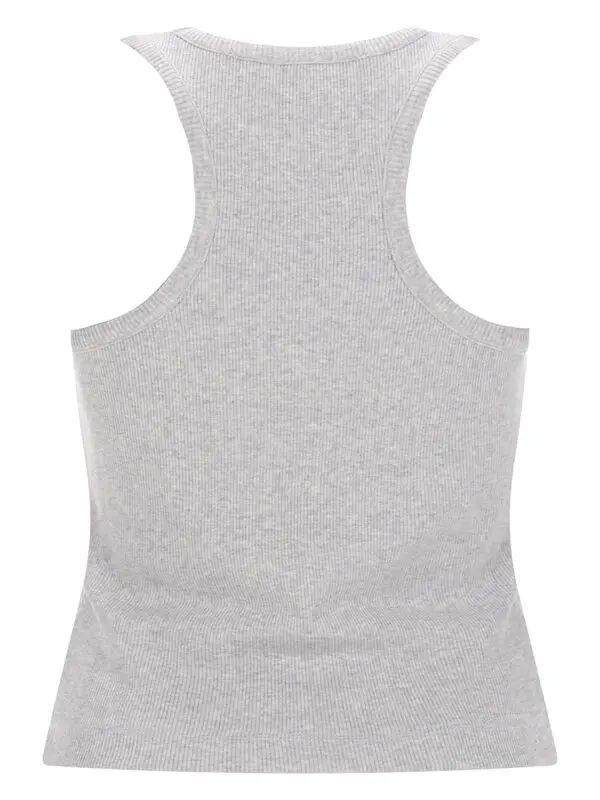 Casablanca Ribbed Logo Tank Top