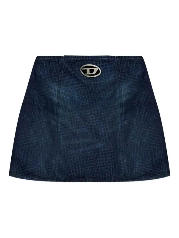 DIESEL® De-sweny-s1 Denim Miniskirt - Blue