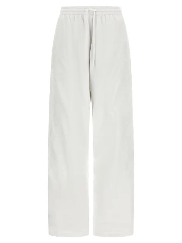 Balenciaga Cursive Embroidered Reversible Pants