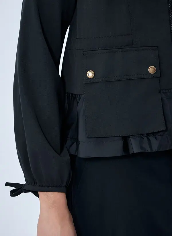 Moncler Adenium Hooded Utility Jacket - Black