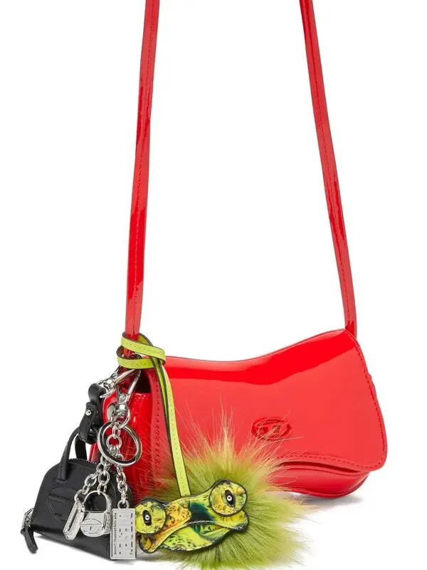 DIESEL® Crossbody Bag With Logo Plaque