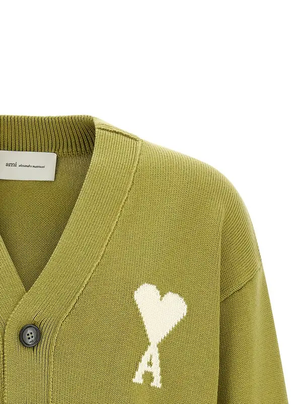 Ami De Coeur Cardigan - Green