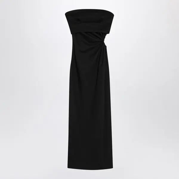 Max Mara Bustier Dress In Wool Blend
