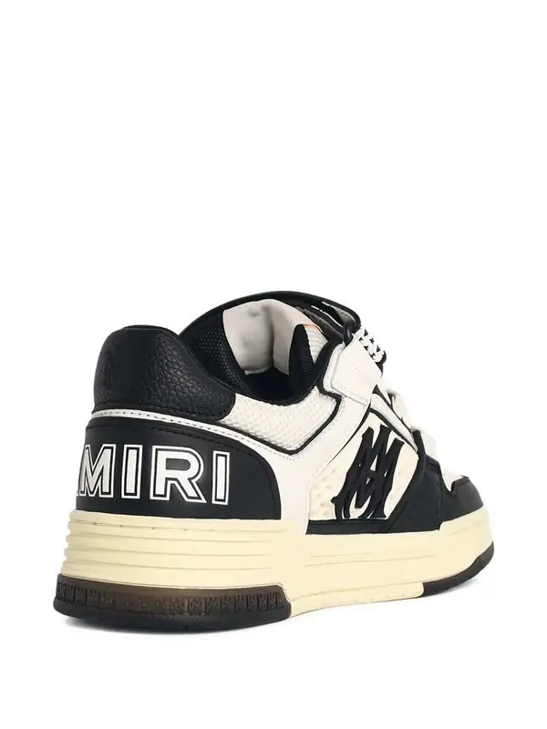 Amiri Makyline Perforated Toe Sneakers - Black