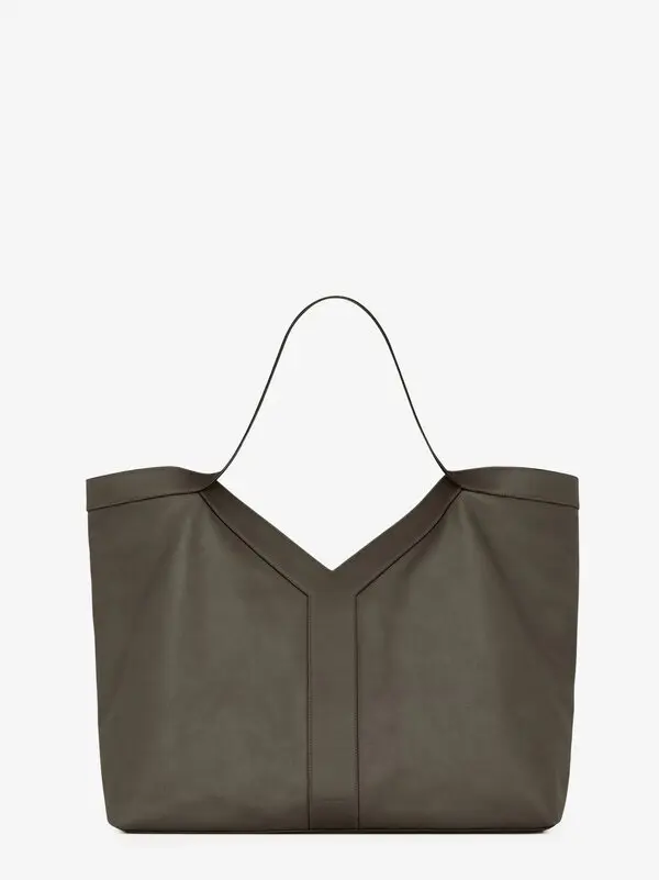 Saint Laurent Oversize Leather Tote Bag - Multicolor